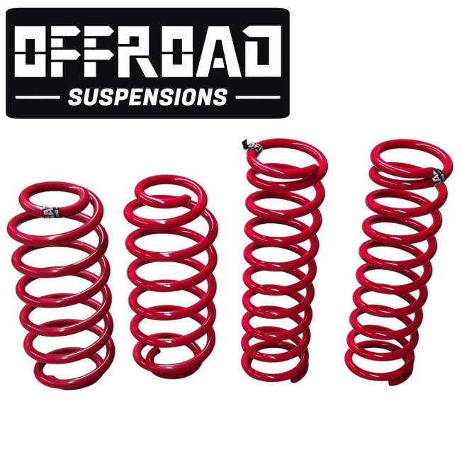 KIT 4 SPRINGS Offroad + 5cm Jeep Grand Cherokee WJ