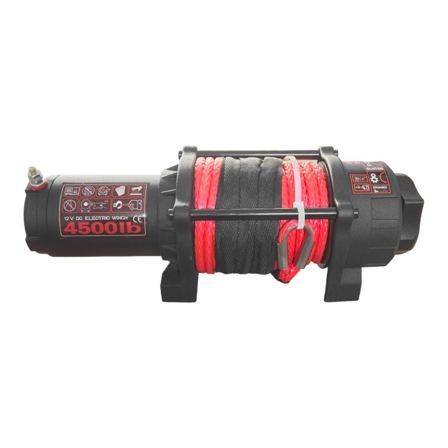 Treuil H.WINCH 4500 LBS 12V Rouge