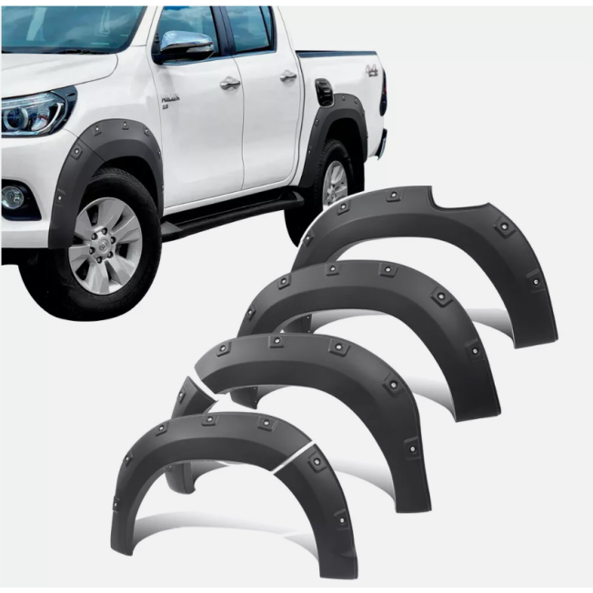 Other fender flares Toyota Hilux Revo 2015-2017 widths