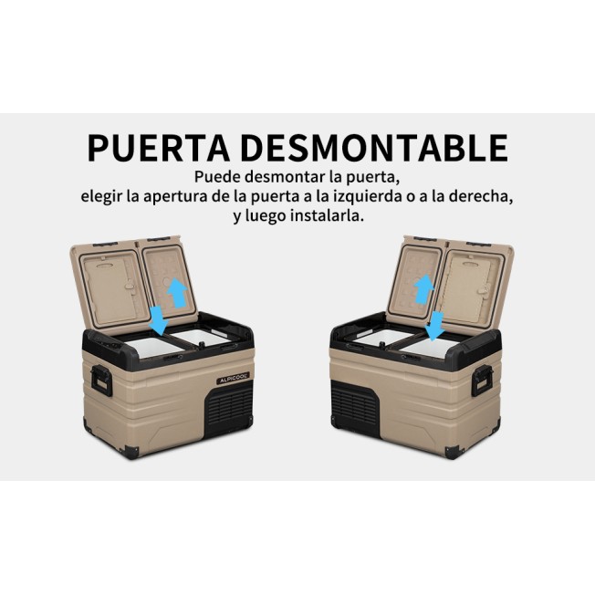 Alpicool TA35- Arca congelador de acampamento duplo 35L