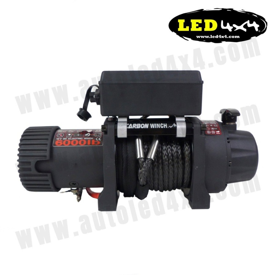 Treuil CARBON WINCH HPS 6000 LBS 12V
